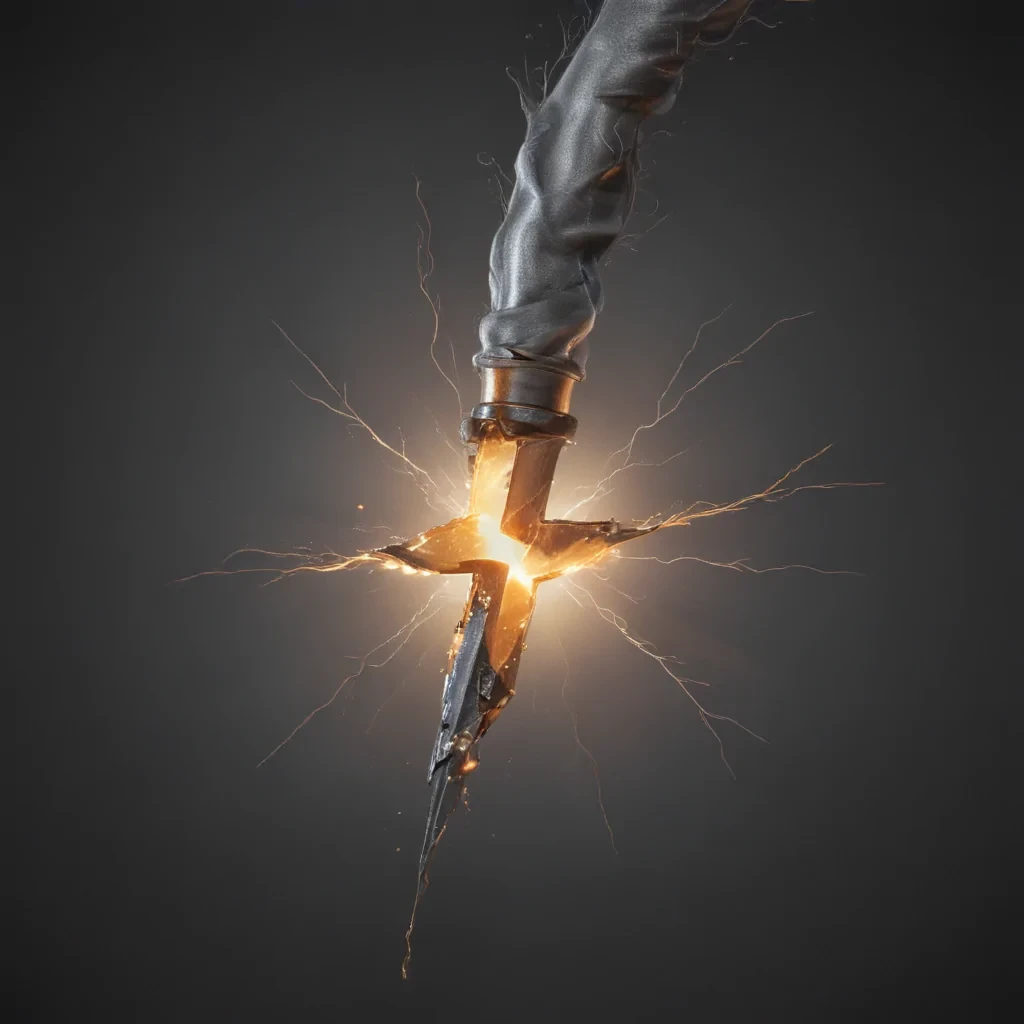 Electrifying Energy Emanates from a Stunningly Designed Glowing Dagger