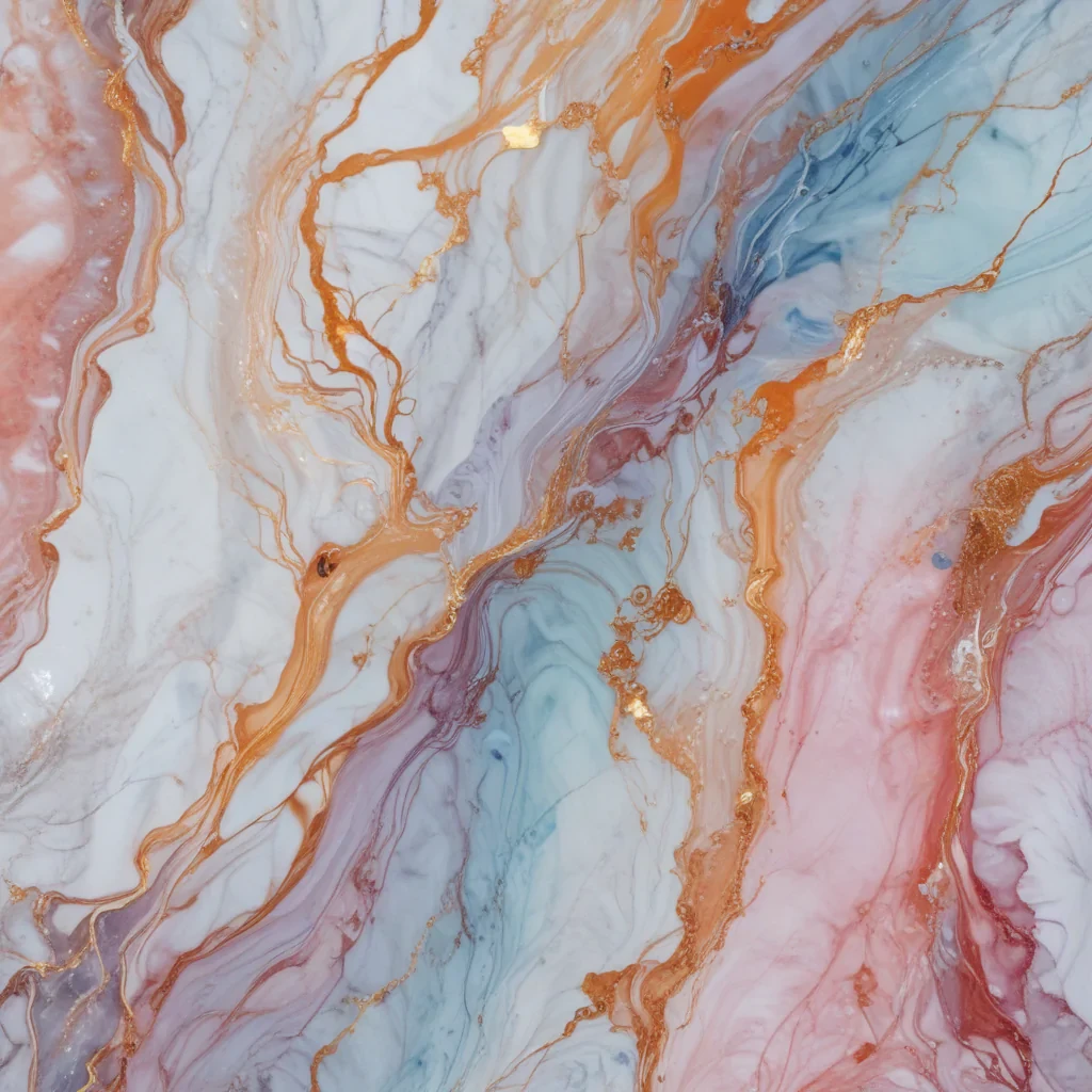 Beautiful Abstract Marble Design Featuring Swirls of Colorful Pastels ...