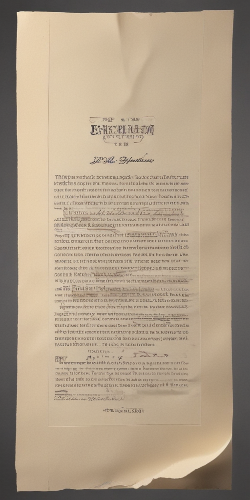 Historical Document Featuring Elaborate Lettering and Detailed ...
