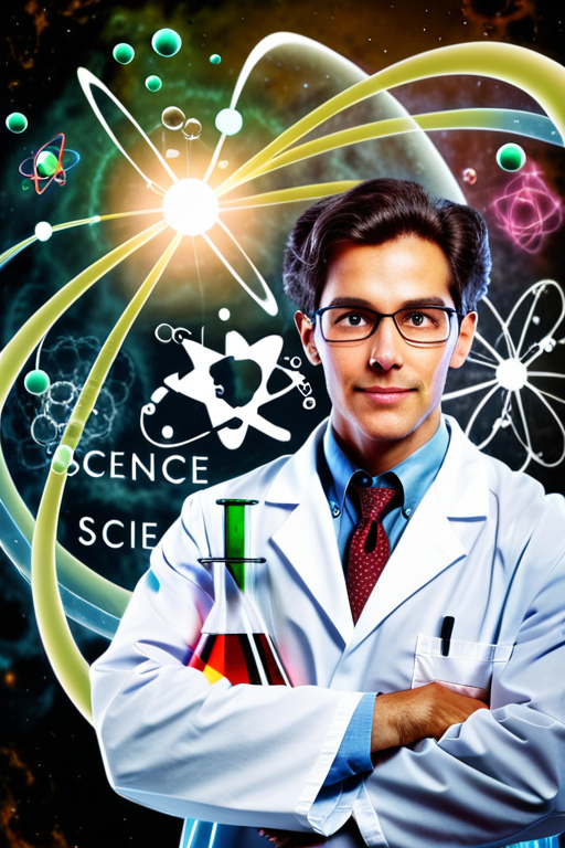 Exploring the Wonders of Science: A Dedicated Scientist in Action