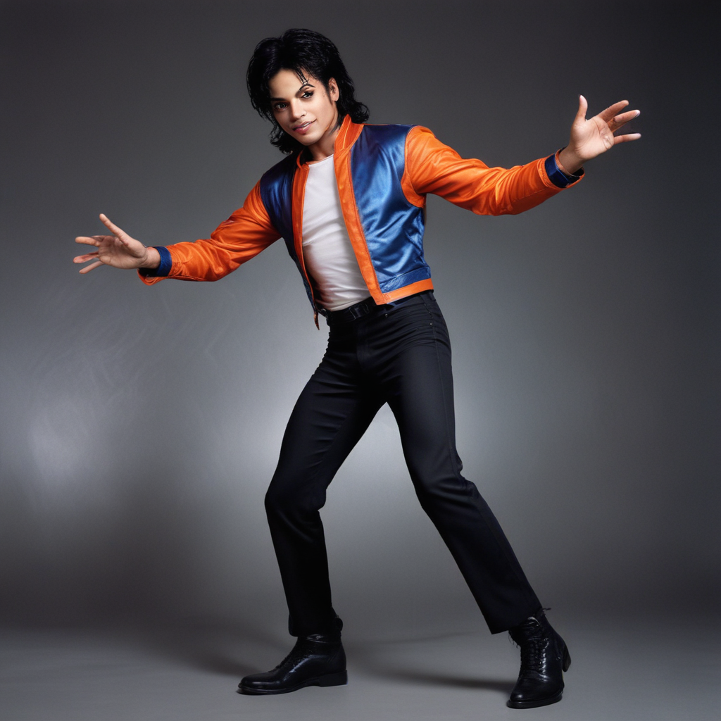 michael jackson dances in space