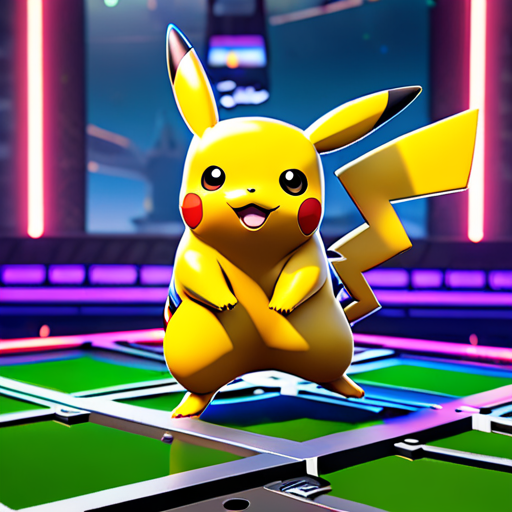 Pikachu dancing in fortnite