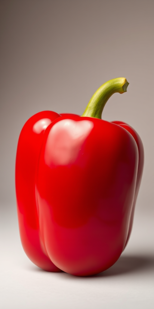 Vibrant Yellow Chili Pepper Held in Hand Against a Dark Background