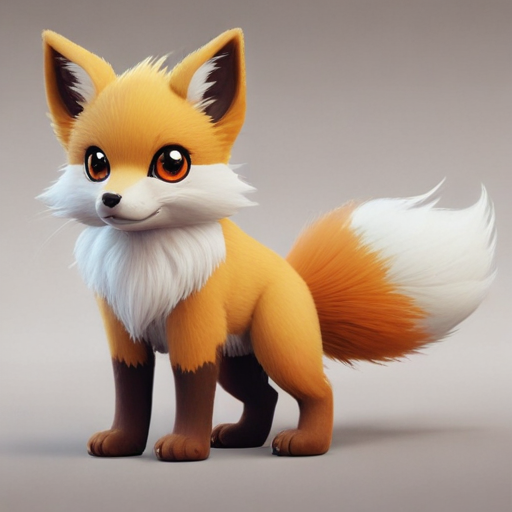 New fluffy electric fox pokemon