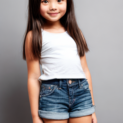 Cute short stacked girl