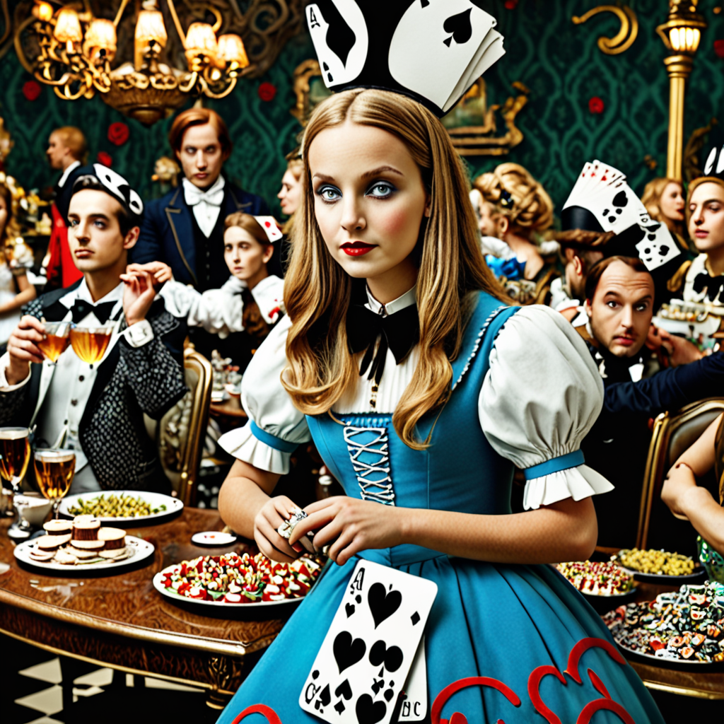 Alice In Wonderland, club party