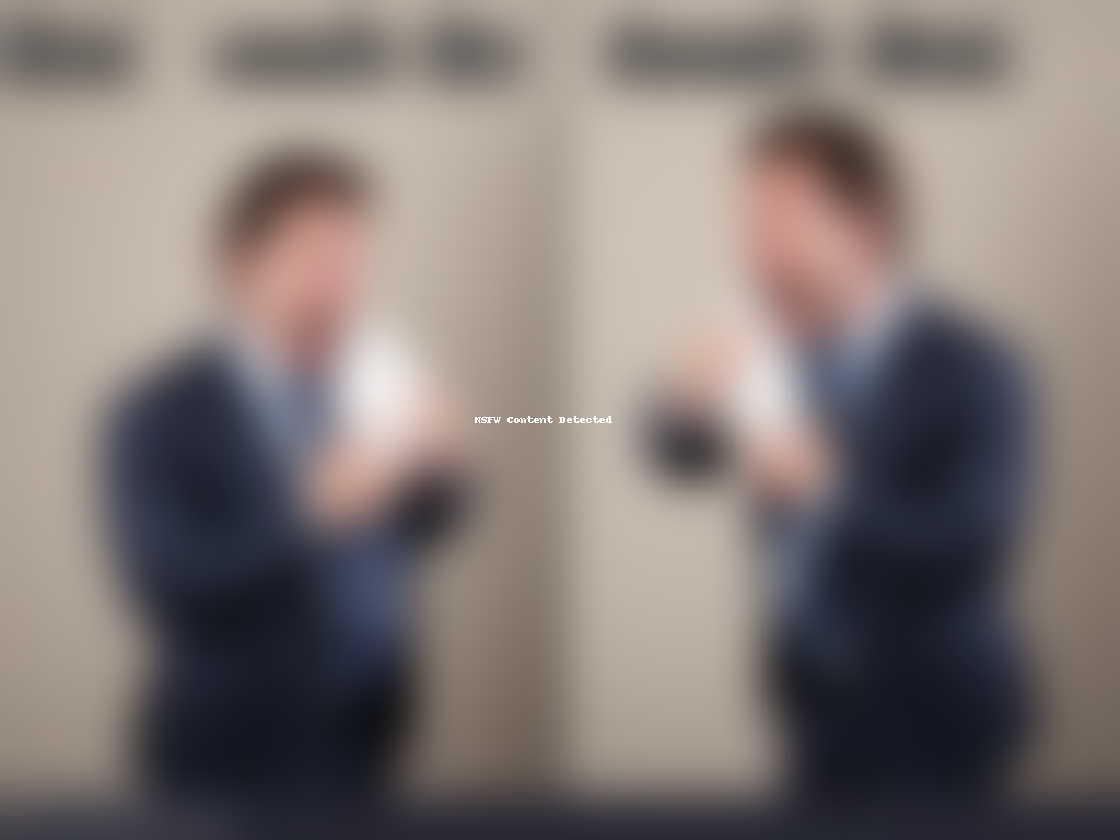 Man Demonstrating a Unique Trick with an Everyday Object in Hand