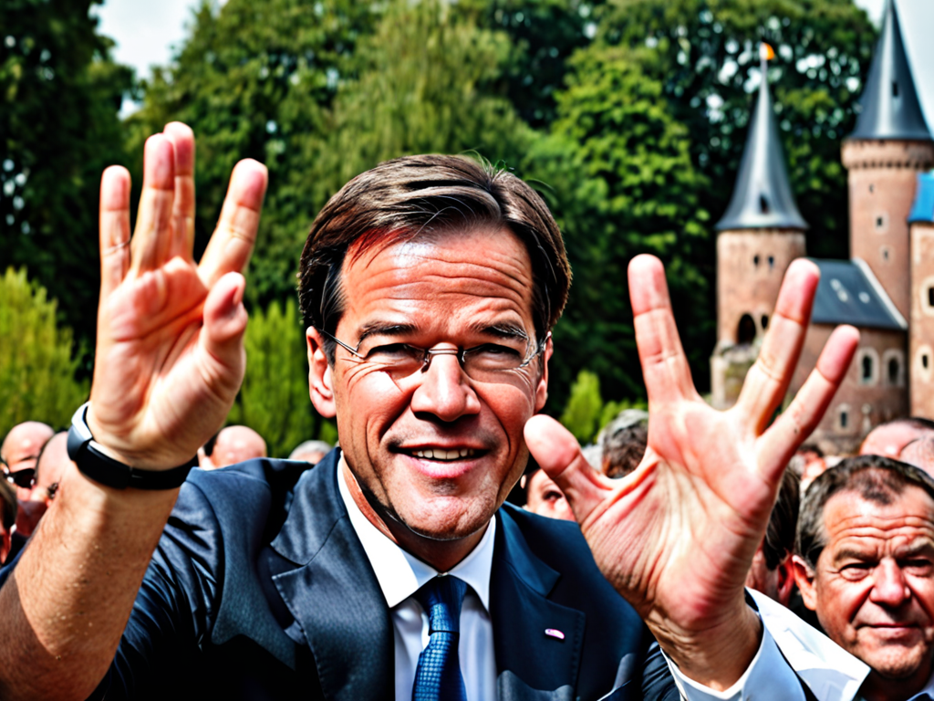 Mark Rutte castle peasants