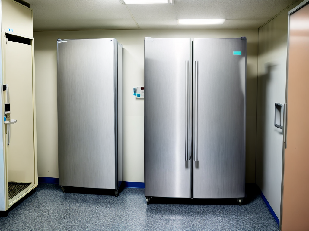 morgue refrigerator, cold room
