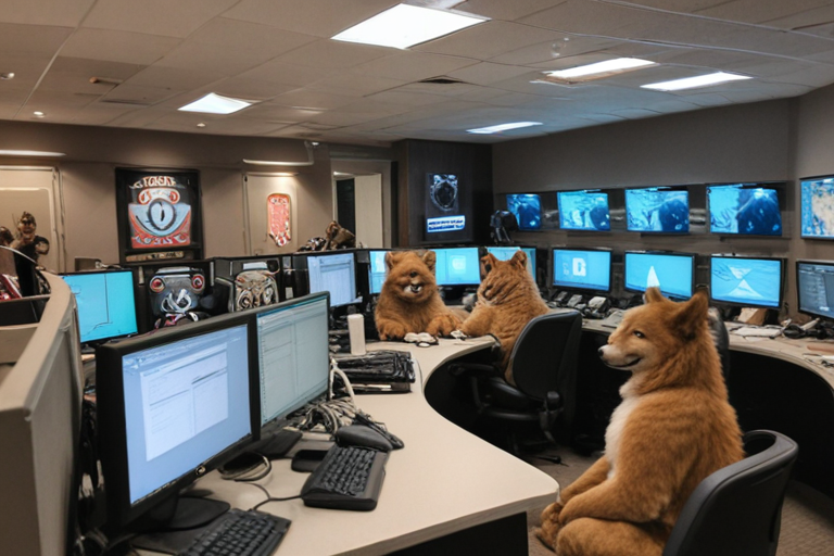 operations room of furries
