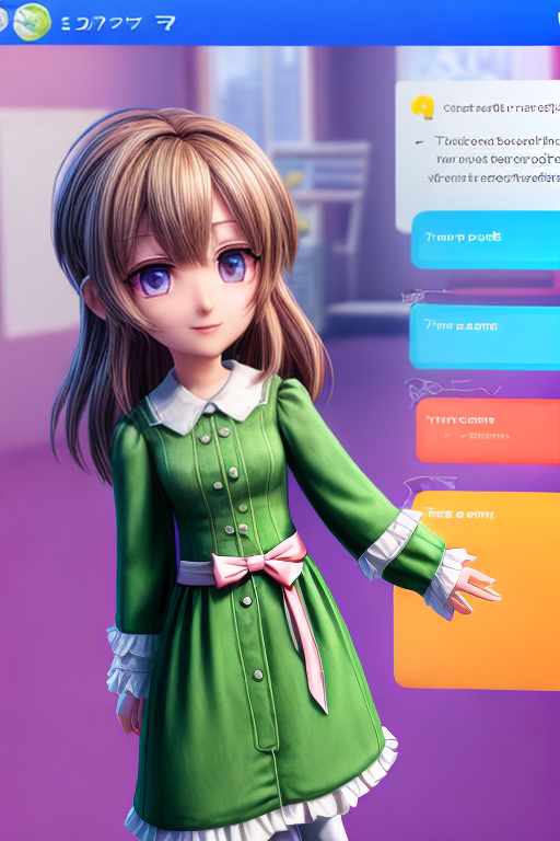 visual novel scene