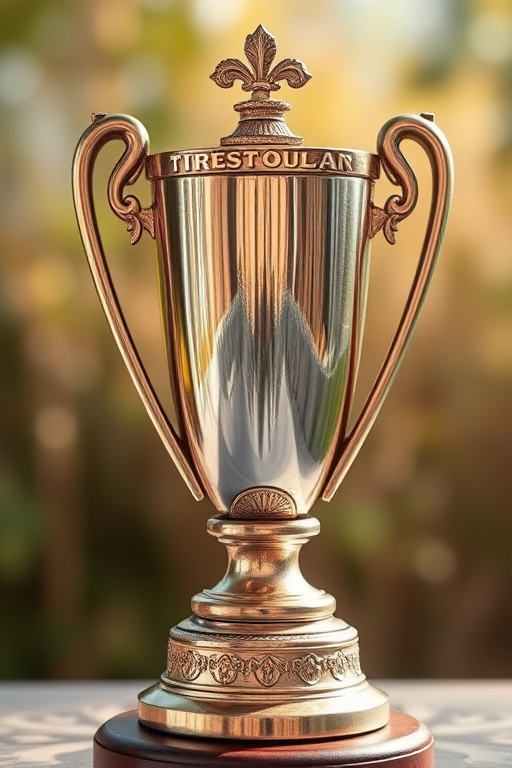 Shining Trophy with Elegant Design Celebrating Achievement and ...