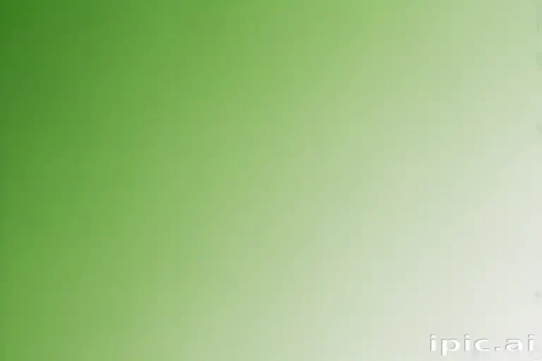 A Soft Gradient Transition from Bright Green to Light Green Tones.