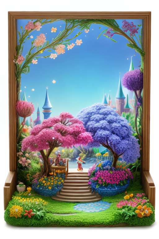 Flower of the Magic Balm (fantasy scene)