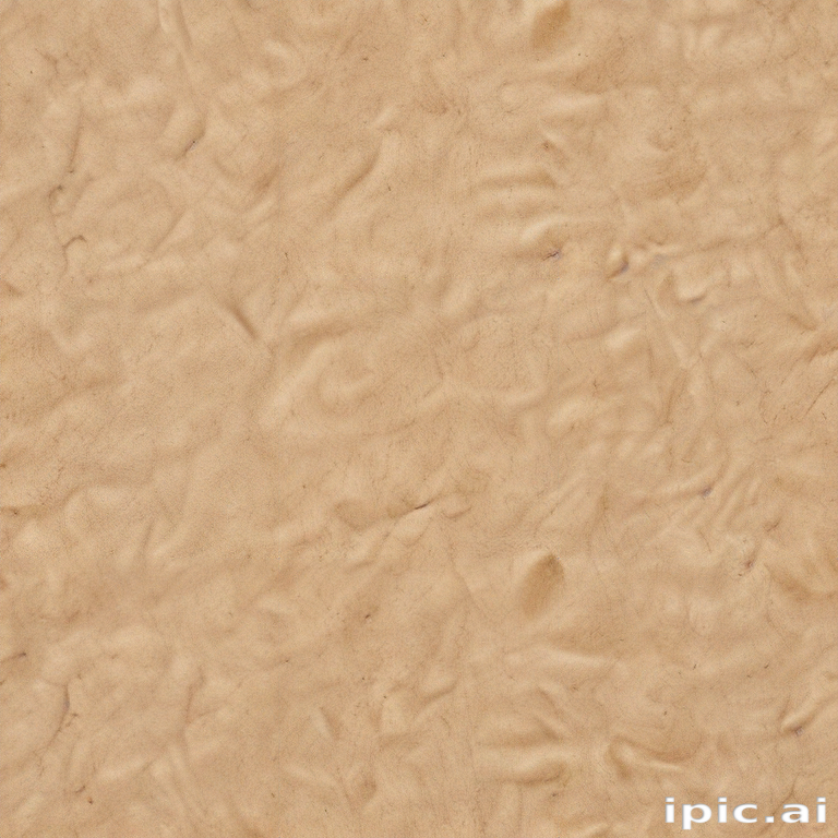 Textured Surface of Light Brown Material with Subtle Patterns and Grain.