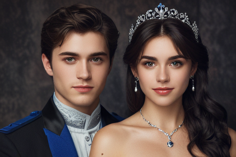two royal siblings, a prince of the day named Grian and a princess of ...