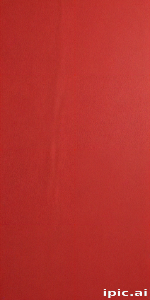 Vibrant Red Background with Subtle Texture for Creative Design Purposes