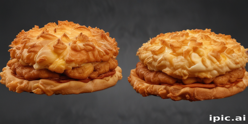 Deliciously Unique Fried Chicken Sandwiches with Crunchy Toppings and ...