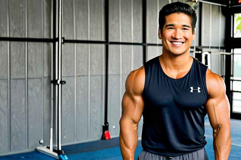 mario lopez muscle growth