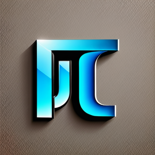 Gaming logo with Letter T and R inside forming a design