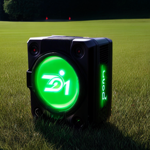 the name Zonia glowing green with a black background.