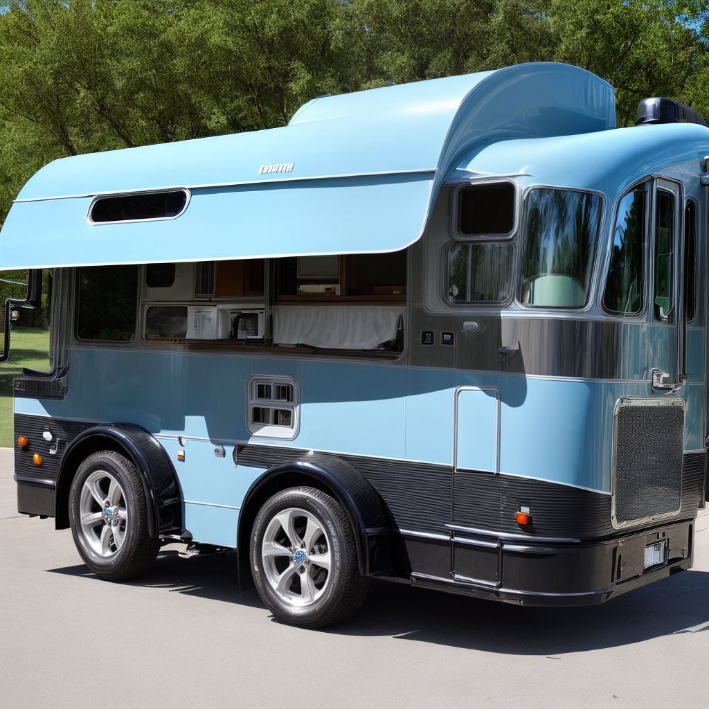 Most Great Gorgeous, Beautiful and Joyful Future High-end Tech RV