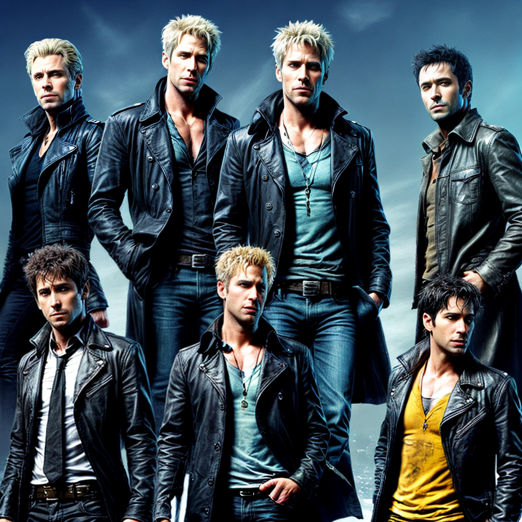 Constantine, hellblazer, sandman, Lucifer