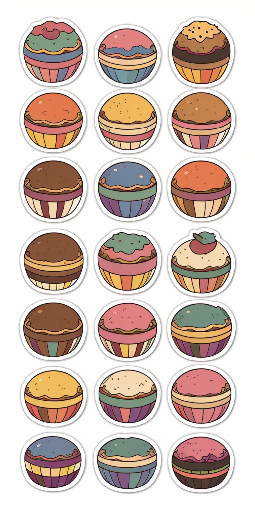 A Colorful Array of Deliciously Decorated Cupcakes and Desserts ...