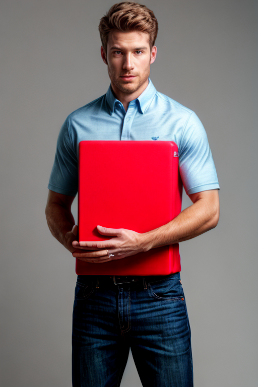 Man holding cv