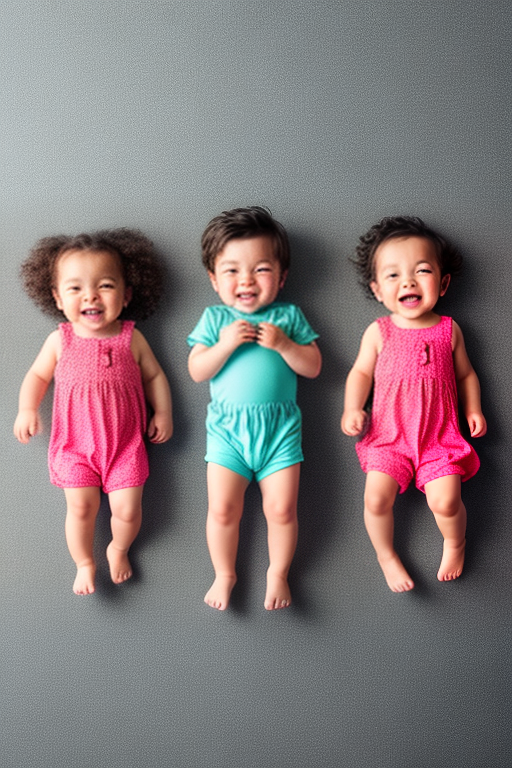 3 cartoon babies as a reminder that love and imagination could create ...