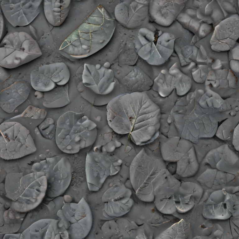 A Collection of Various Leaves Displaying Unique Textures and Shapes.