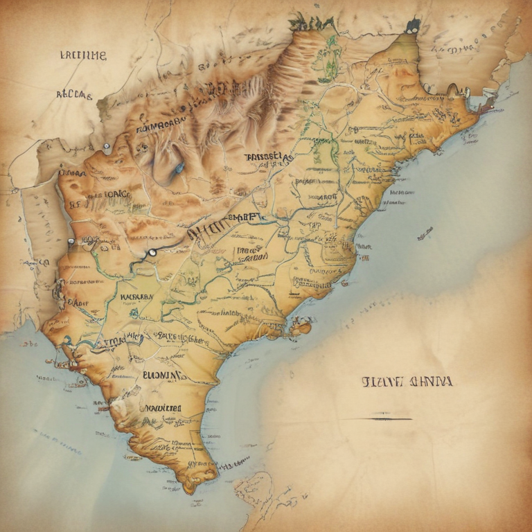 Create a new imaginary country map