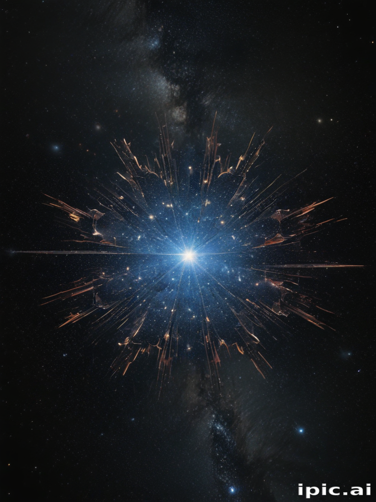 Stunning Celestial Explosion: A Beautiful Display of Cosmic Energy and ...