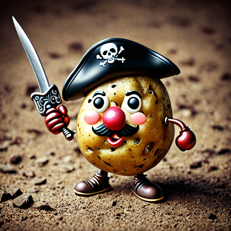 A Potato Pirate