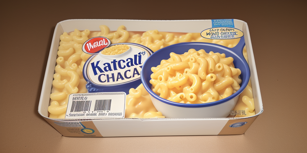 Deliciously Cheesy Macaroni and Cheese in a Convenient Packaging Box