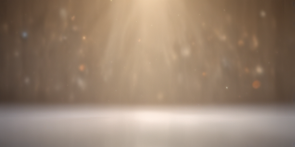 Soft Glowing Light Illuminating a Serene and Dreamy Background Atmosphere