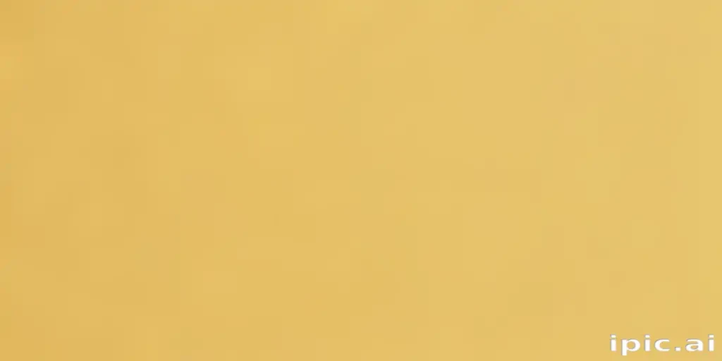 Bright Yellow Background with a Soft Texture for Creative Designs