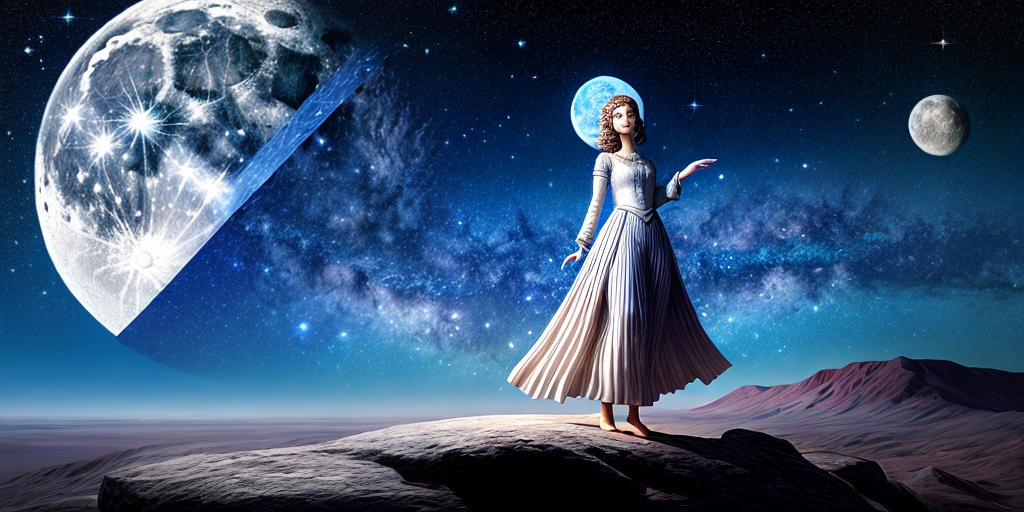 Lady of the moon