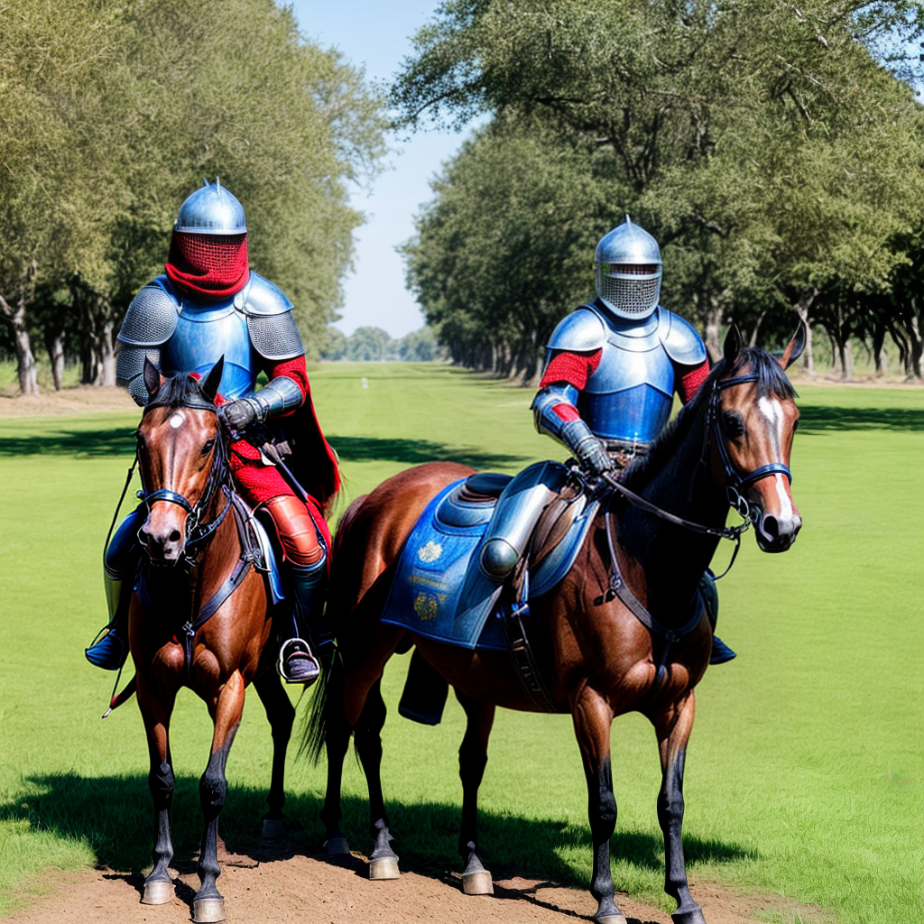 medieval knight with a dslr camera