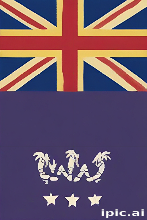 A Creative Blend of the Union Jack and a Unique Royal Emblem.
