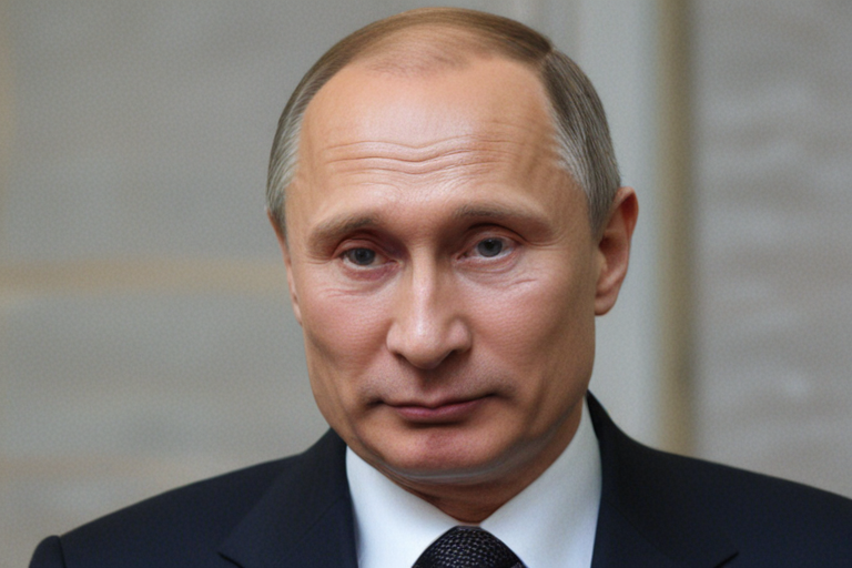 criminal Putin to look his face like a pig