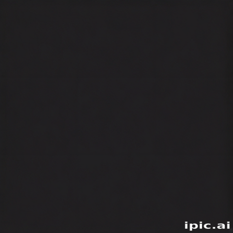 An Abstract Representation of Darkness in a Minimalist Artistic Style