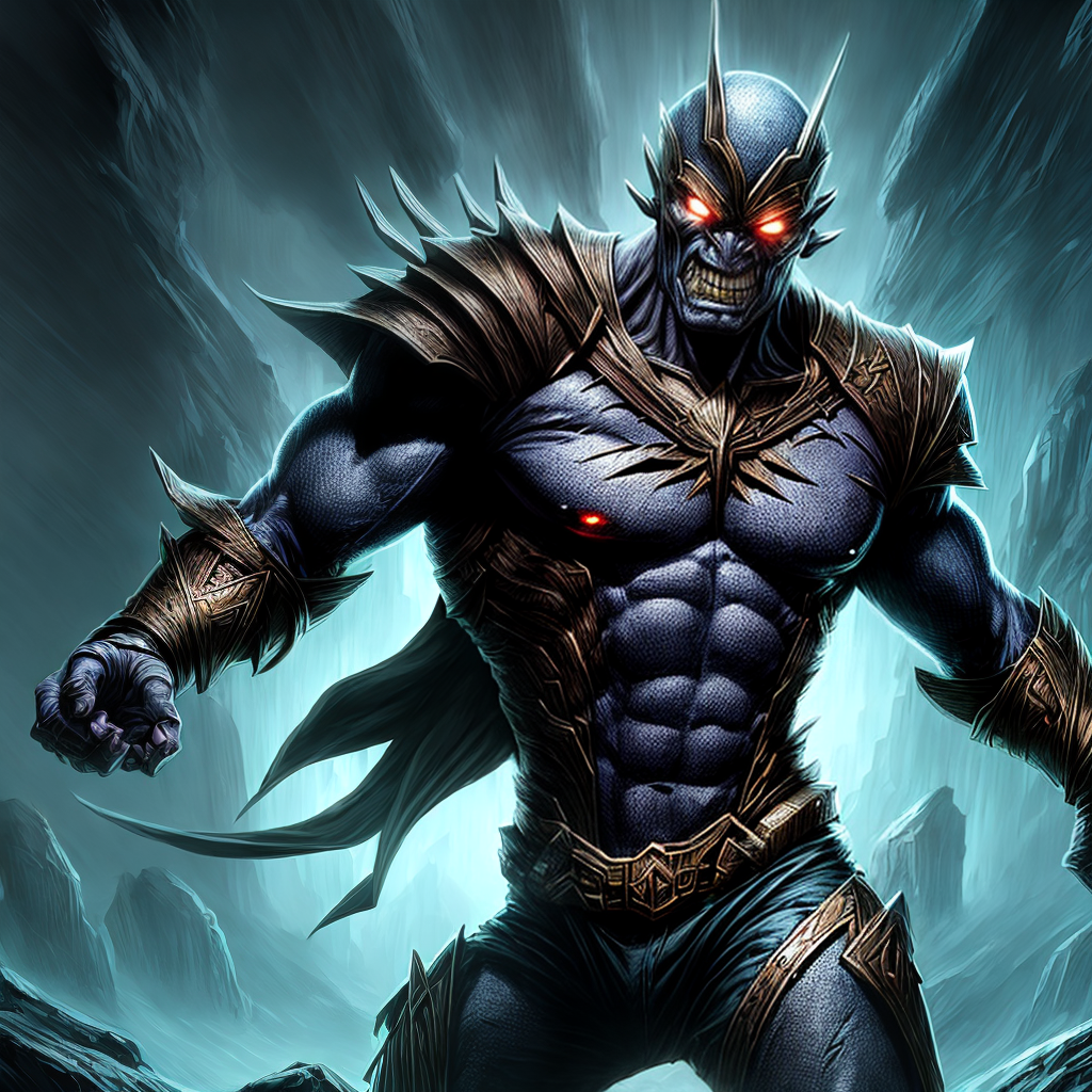 epic fantasy mutant art comic poster