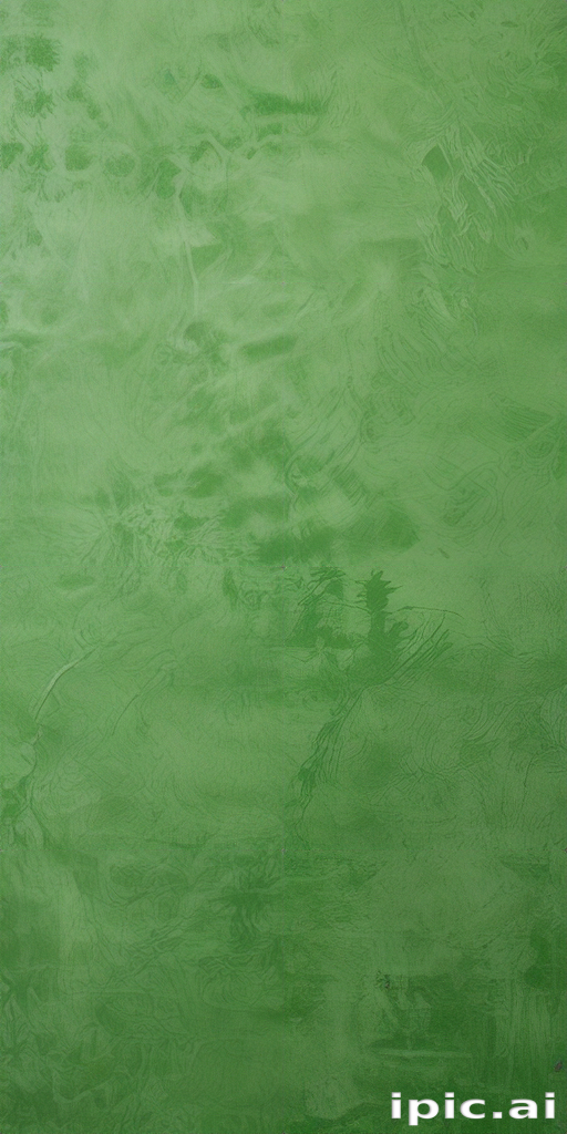 Vibrant Green Abstract Background with Subtle Texture and Depth Effects.
