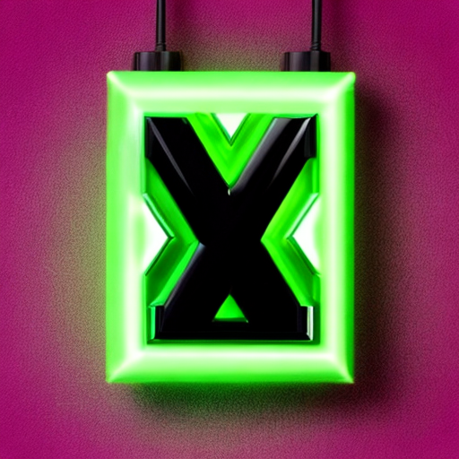 the name Zonia glowing green with a black background.