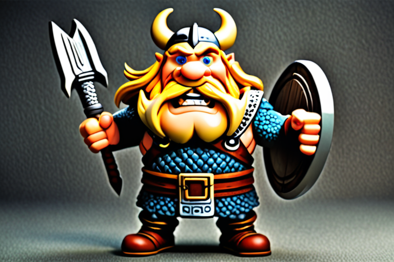 Viking cartoon