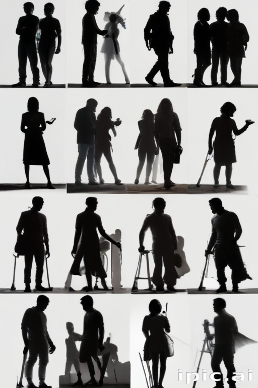 Exploring Human Connections Through Silhouettes: A Study of Diverse ...