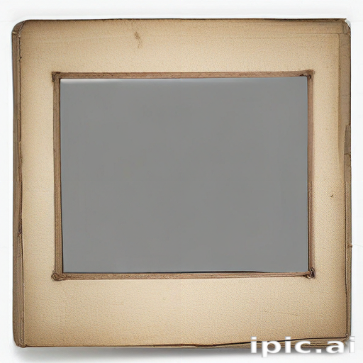 A Vintage Photo Frame Ready to Showcase a Cherished Memory or Moment