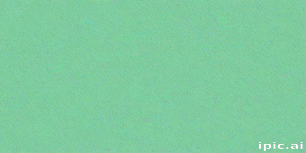 A Soft and Calm Mint Green Background for Creative Projects and Designs