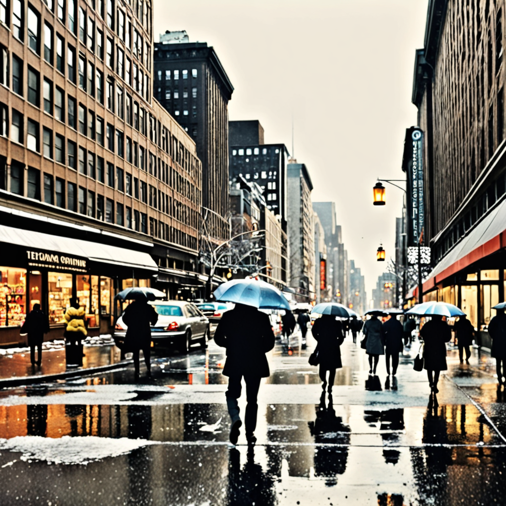 the city streets echoed with hurried footsteps, shutting down shops ...